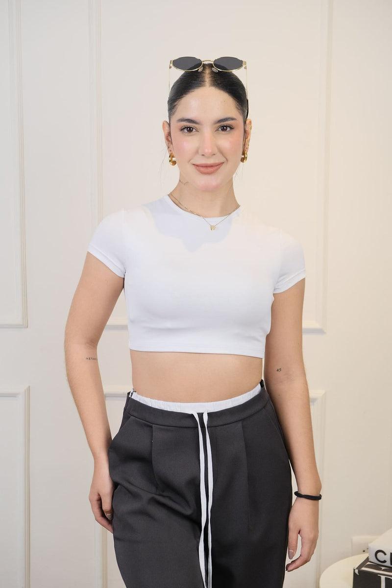 CROP TOP BÁSICO– Agatha Shop